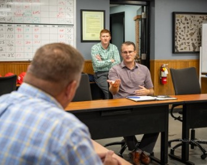 Clow Valve hosts Foundry tour for Iowa Lt. Governor - Amerex Fire Systems