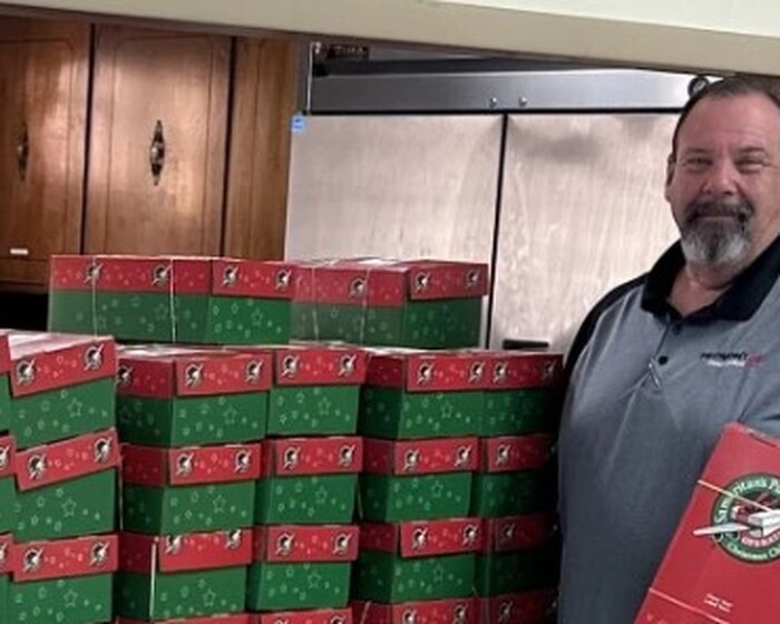 Tyler Union's Michael Kiser fulfills his 1000th Operation Christmas ...